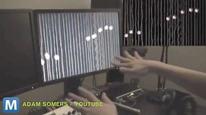 Developer Creates air Harp Using Leap Motion