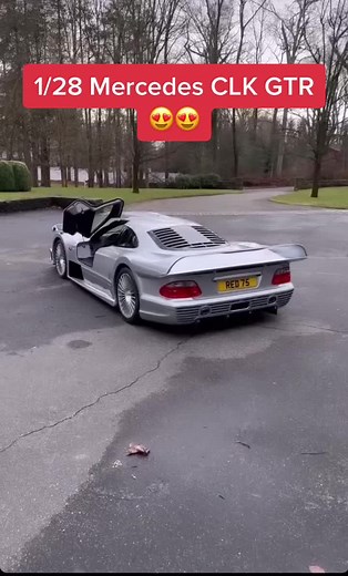 8M car 😍 #clkgtr #mercedes #carsoftiktok #hypercar #macchine #supercar #supercar