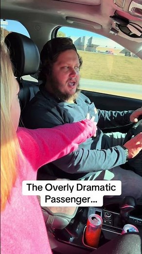 The overly dramatic passenger 🤣