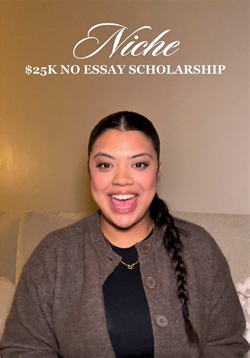 Happy 2026! 🥳✨ New year = new scholarship 💸 Apply for the @Niche: The College Search App $25K NO ESSAY scholarship right now through the link in my bio!! 💗 Deadline: March 31st 💗 NO essay required 💗 NO GPA requirement 💗 Apply straight from your phone 📱 #nichescholarship #scholarship #scholarshipopportunity