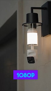 Meet Wyze Bulb Cam: A smart 2K security camera inside a fully functional lightbulb. No wires. No hubs. Just screw it into any standard fixture, and you’re instantly protected. Want 24/7 recording without monthly fees? Add a microSD card. It’s that easy. | Wyze