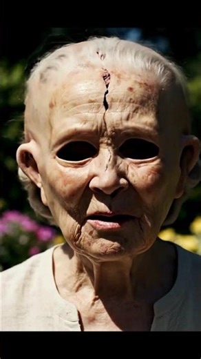 Elderly Woman’s Face Opens… And A Tiny Alien Emerges! 👀👽 #epicmoments #alien #shorts