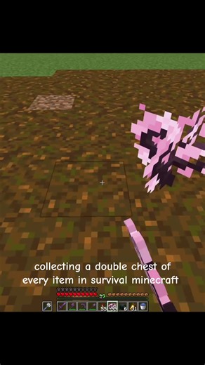Collecting Every Item in Minecraft Survival