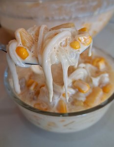 1.8M views · 21K reactions | TRENDING no cook easy dessert recipe #desserts #salad #fruits #Sweet #easy #trendingvideo #viralvideo #highlights #hapagkainan @followers @everyone | Hapag Kainan | Facebook