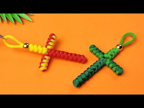 Super Easy Paracord Lanyard Keychain | How to make a Paracord Key Chain Handmade DIY Tutorial #29