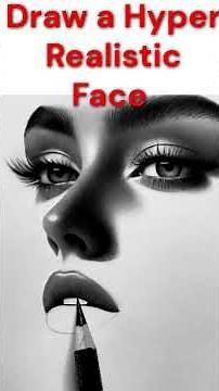 How to Draw a Hyper Realistic Face Step by Step