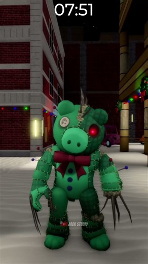 La skin de Piggy que BAILA Dubstep 😳🐷 | DinoPiggy plushie skin