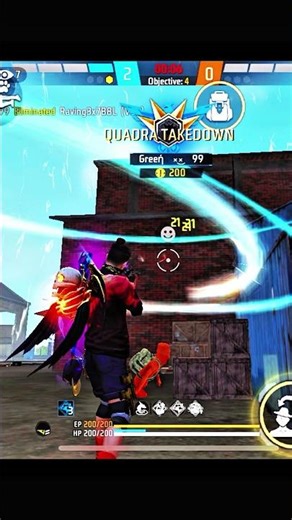 FREE FIRE CS RANK 1 VS 4 IN VSS 🔫 GUN GAMEPLAY VIDEO