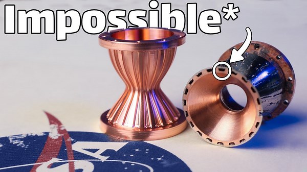 NASA's Clever Technique to Make Combustion Chambers