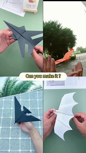 The sky is mine.A few interesting paper airplanes #DIY #handmade #tutorial#papercraft #origami #airplane #creativeideas #fyp #viral #foryou