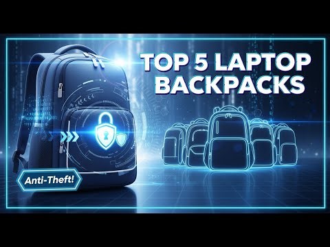 TOP 5 Best Anti-Theft Laptop Backpacks 2025 | Protect Your Gear Anywhere