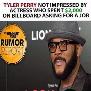 86K views · 229 reactions | Tyler Perry Not Impressed By $2,000 Billboard Asking For A Job | Angela Yee | Facebook