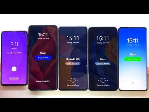 Realme 12 Pro, Huawei Y90, OPPO Find Flip, Samsung S10e, Honor 9SE Alarm Clock + Timer