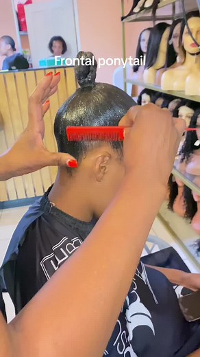 Frontal Ponytail Installation by Ocreh: Supreme Hair SA Rustenburg