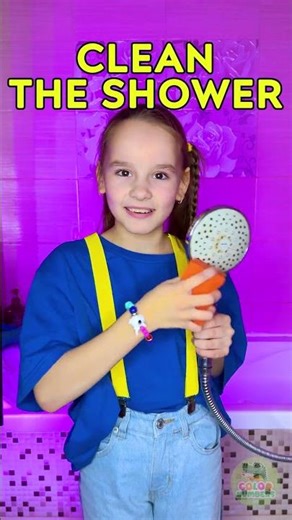 🧽 Bathroom Cleaning Fun! ✨💦