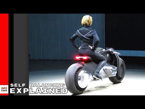 Self Balancing Autonomous BMW Motorrad Motorcycle Explained