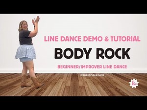 Body Rock (September) - Line Dance Demo & Tutorial
