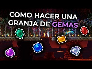 HOW TO MAKE A GEM FARM || TERRARIA 1.4.4.5