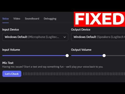 How To Fix Discord Not Detecting Any Input From Your Mic