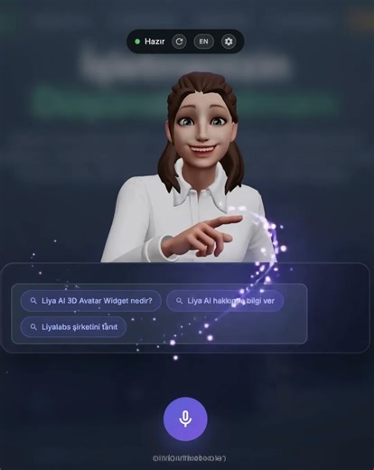 LiyaAI - AI搭載3Dアバターアシスタント | 52言語以上対応