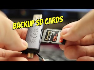 Backup Your SD Card Using Just Your Smartphone