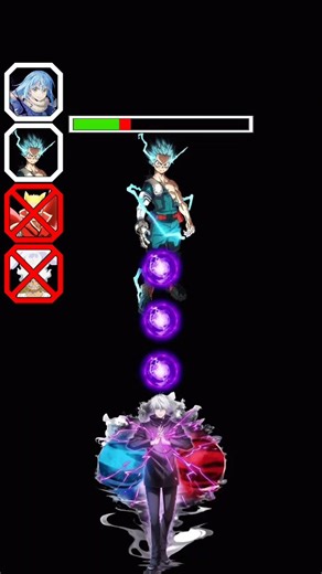 Anime tapping filter battle gojo naruto my hero academia rimuru #naruto #goku #gojo