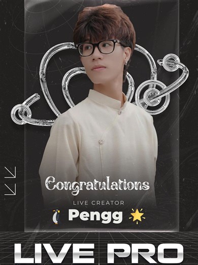 Chúc mừng Idol Pengg đã lên Live Pro!