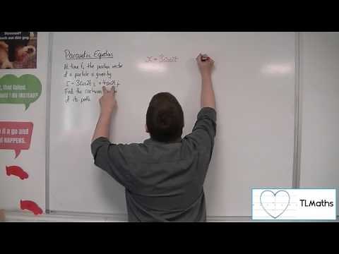 A-Level Maths: C4-01 Parametric Equation Modelling: Parametric to Cartesian