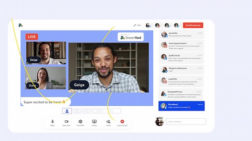45 reactions · 4 comments | Use StreamYard Business to create live experiences, build your brand, and engage your community. Request your demo here: https://streamyard.com/business | StreamYard | Facebook