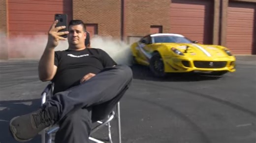 Exclusive interview with Federico and his Ferrari drift car