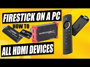 How to turn your Laptop/PC into a Firestick - XBox - PS4 DVR