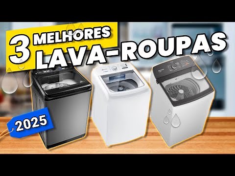 As 3 MELHORES: MÁQUINA DE LAVAR ROUPAS de 2025!✅ (Melhor Lavadora Lava Roupa)