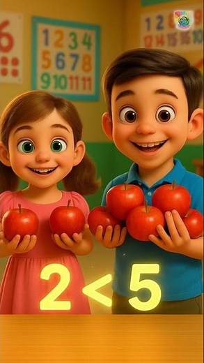 Greater and Lesser Numbers for Kids | Alligator Trick 🐊 | Amazesphere Kids