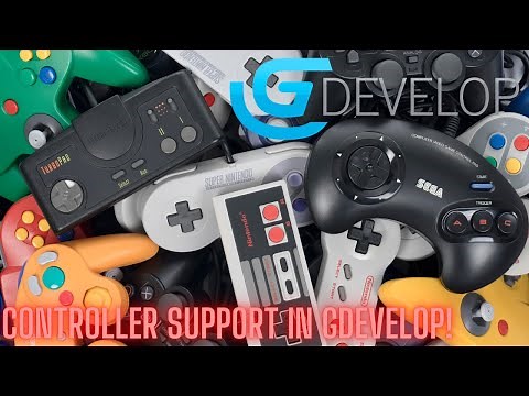 Controller Support in Gdevelop! - Tutorial
