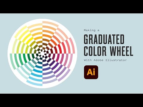 Making a Graduated Color Wheel with Adobe Illustrator