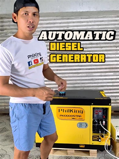 Ken April Bernabe on Instagram: "Bibili ka ng diesel generator? Panoorin ang mga basic know how para sa comparison ng specs ng generators na napupusuan nyo =) Maraming salamat sir Jomarey John Prado of Cebu city! Philking PK10000STRA 10kva diesel generator 195 diesel engine aircooled single cylinder remote start key start fully automatic (ats) 60amps Digital Controller Intelligent AVR 75,000 fully automatic and remote start 65,000 unit only with remote start #philking #remotestart #cebu #cebucit