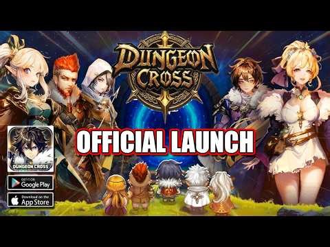 Dungeon Cross: Relic Hunter Gameplay - Official Launch Android iOS