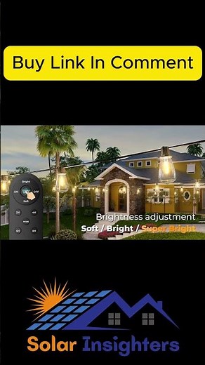 Addlon Solar String Lights