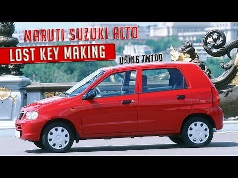 Maruti Suzuki Alto Lost Key Making using TM100 | ID 65 Chip | EEPROM Programmer