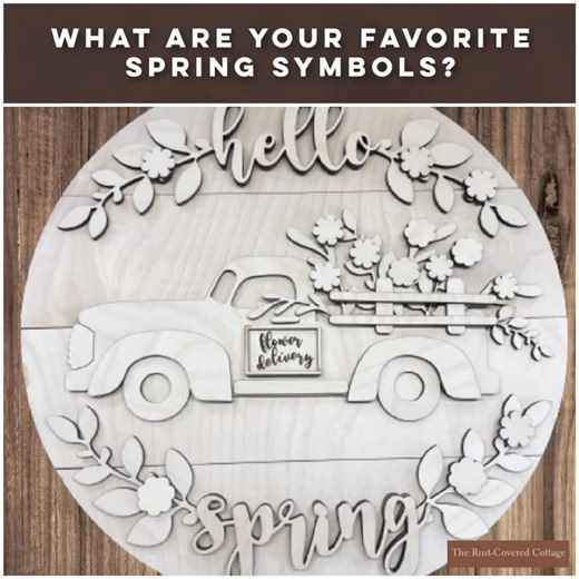 2K views · 12 reactions | What are your favorite Spring Symbols?  https://therust-coveredcottage.com/DiyDreaming . Hiedi Scott DiyDreaming and Creating a Beautiful Life! | DiyDreaming | Facebook
