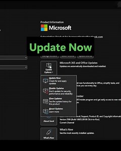 Easily Update Microsoft Excel Manually