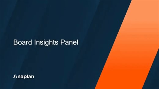 Board Insights Panel Overview | Thomas Abendroth