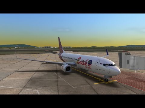 Real Flight Simulator - VTSS to WMKC Batik Air Malaysia Boeing 737-800 [Ramadan Special]