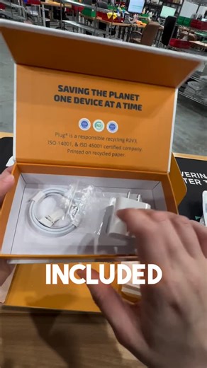 plug - shop tech on Instagram: "Don’t worry about buying an extra charger! Plug gives you one included with every device! 🔌⚡️"