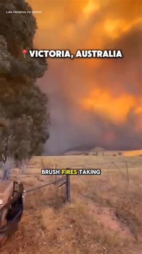 WeatherBug on Instagram: "“Bushfires in Victoria were so intense they were visible from space. Hundreds of structures destroyed, communities affected, and firefighters battling through heavy smoke. #wildfire #australia #victoriaaustralia"
