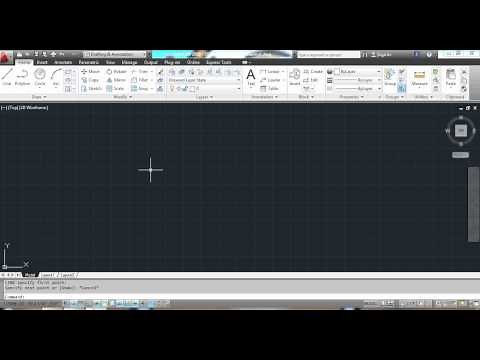 Part 2: AutoCAD 2012 Introduction & How to Draw a Line