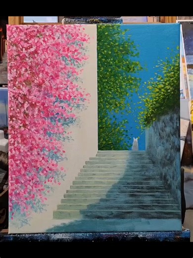 How to Draw Beautiful Scenery with Acrylics