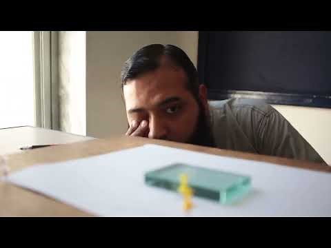 Refraction through glass slab: Verification of Snell's law, Refractive Index, lateral displacement