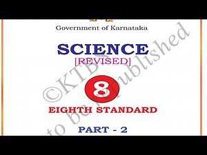 8th standard science part 2 English medium text book pdf Karnataka state syllabus