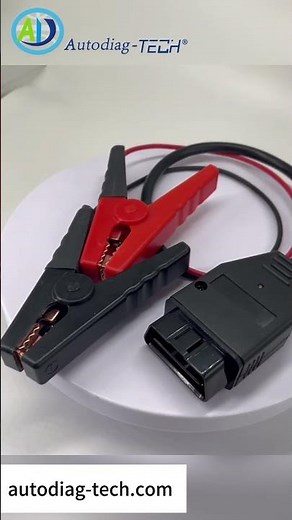 Autodiag Technology CAR OBDII Emergeny Power supply Cable Review - "BEST?!?!" #obd2 #autodiag